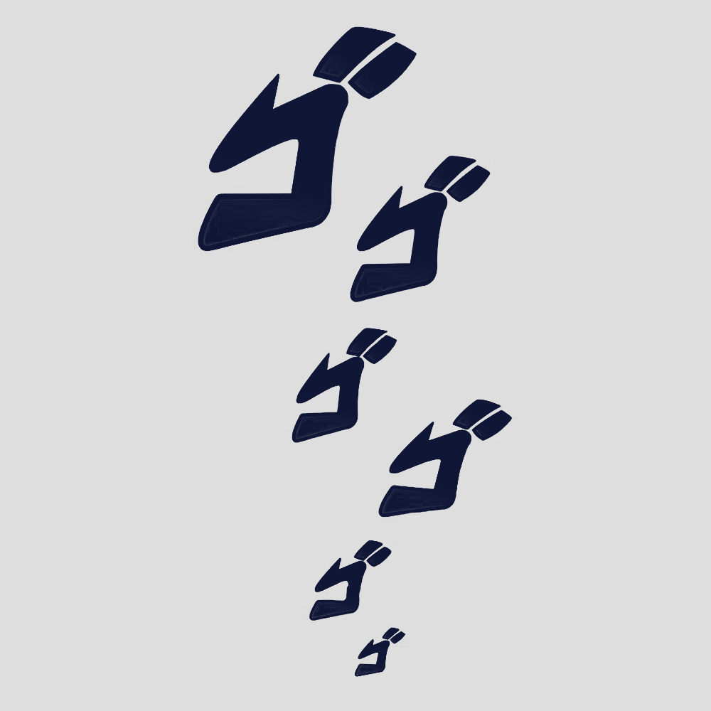 "Menacing" Jojo Kanji – My Store